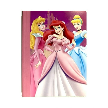 Disney Princess Notebooks - Princess Cinderella Ariel and Aurora ...