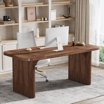 Tribesigns 63'' Computer Desk, Simple Rectangular Writing Table for ...