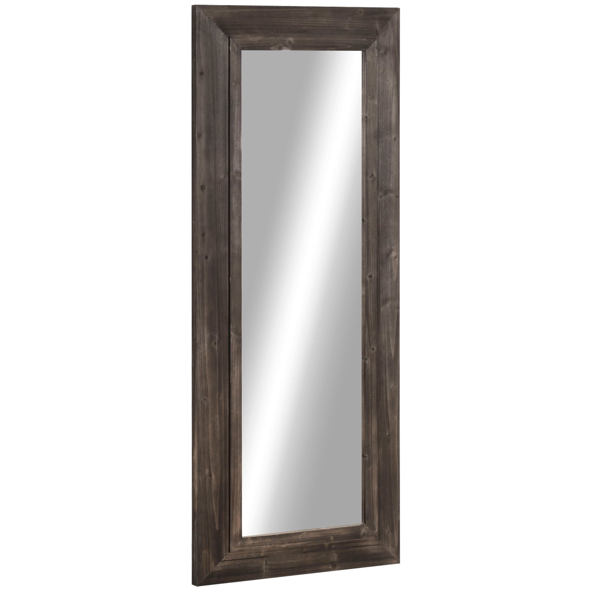 Click here for Homcom Farmhouse Full Length Mirror  Wall Mount An... prices
