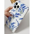 Floral Compatible with iPhone 14 Pro Case, Soft TPU Design, Cute Flower ...