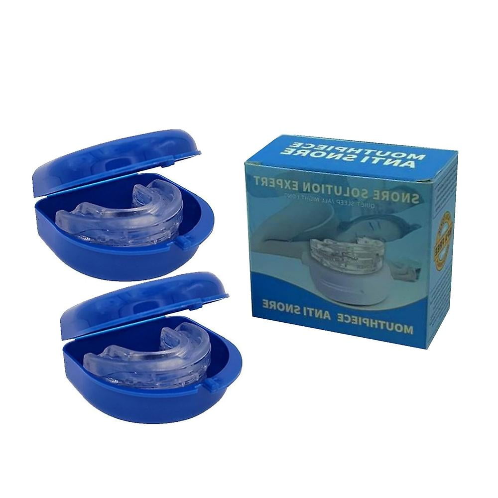2x Silicone Dental Mouth Guard Bruxism Sleep Aid Night Teeth Tooth ...
