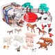 Adventure Force Farm Animals Bucket, 40 Pieces - Walmart.com