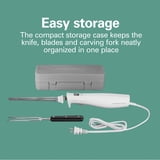 Free Shipping! Hamilton Beach Electric Knife Set with Fork Case ...