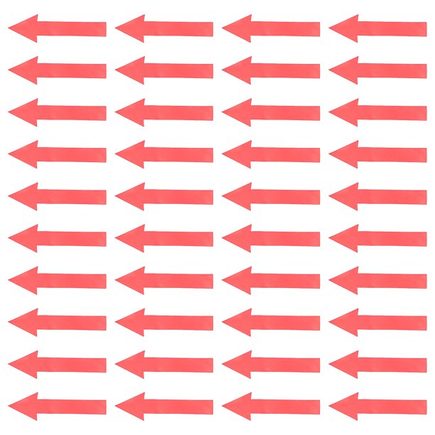 50pcs Arrow Stickers Direction Stickers Useful Indicator Tags Labels ...