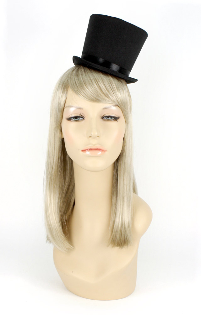 Black Victorian Top Hat - Walmart.com