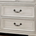Furniture of America Mayves Farmhouse 7-Drawer Dresser, Antique White ... Furniture of America Mayves Farmhouse 7-Drawer Dresser, Antique White ...