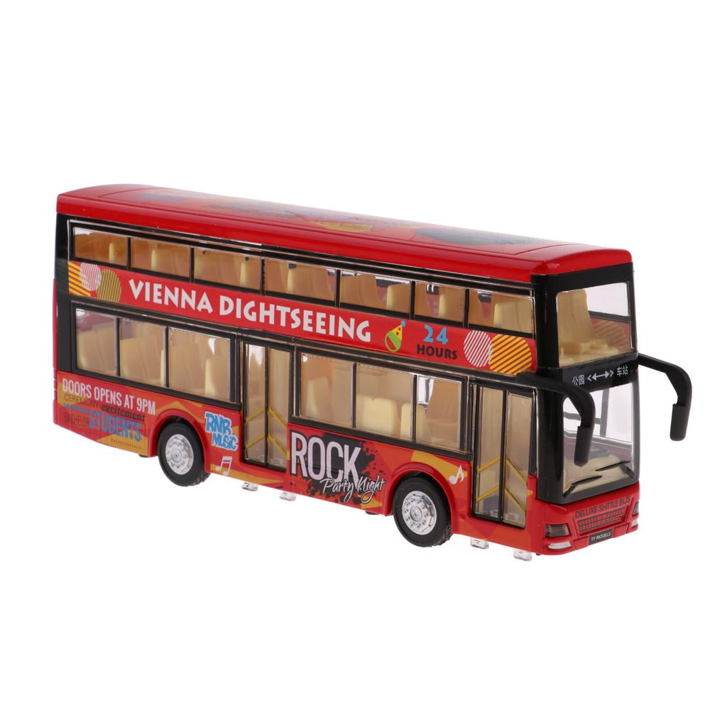 Click here for Segolike 1:50 Red Diecast Pull Back And Go Tour Bu... prices