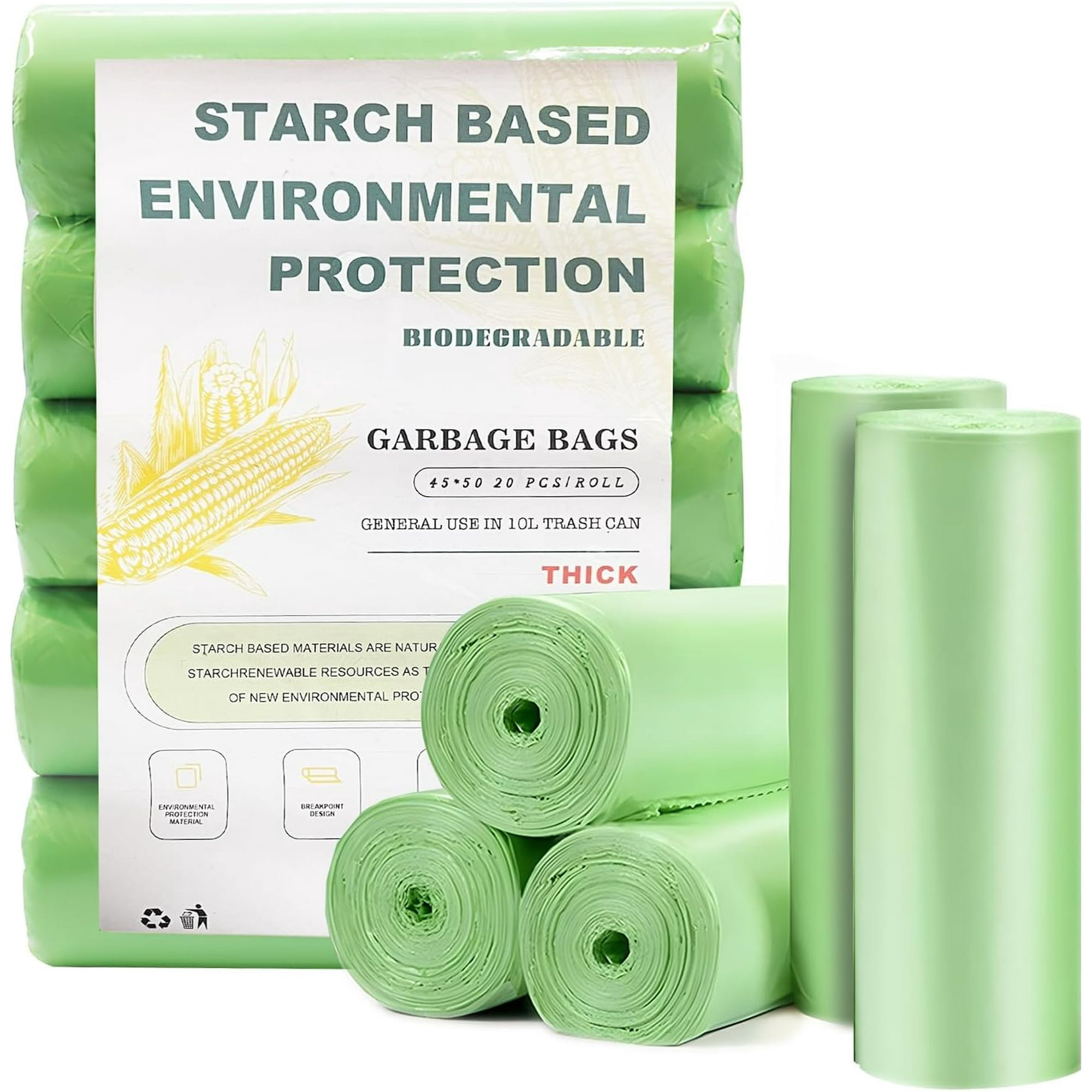 Click here for Generic 100 Counts Thick Biodegradable 2.6 Gallon... prices