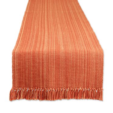 DII Vintage Red Braided Stripe Table Runner - Walmart.com