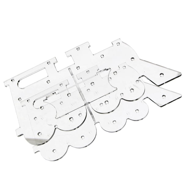 18 Hole Acrylic Display Stand Holder for Weddings Party Transparent ...