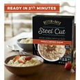 Better Oats Maple and Brown Sugar Steel Cut Oatmeal Packets with Flax ...