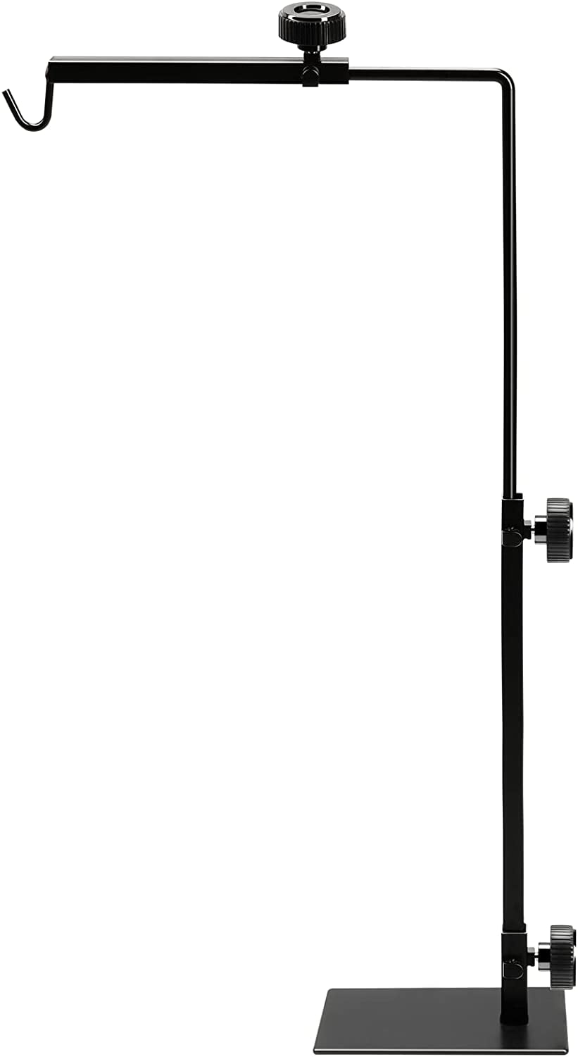 Simple Deluxe Reptile Adjustable Lamp Stand Metal Floor Light Holder ...
