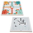 Shulemin 2 in 1 Flying Chess Snake Ladder Gomoku Interactive Game Kids ...