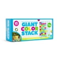 Giant Color Stack by What Do You Meme?, Jumbo Puzzle Game with 50 Cards ...