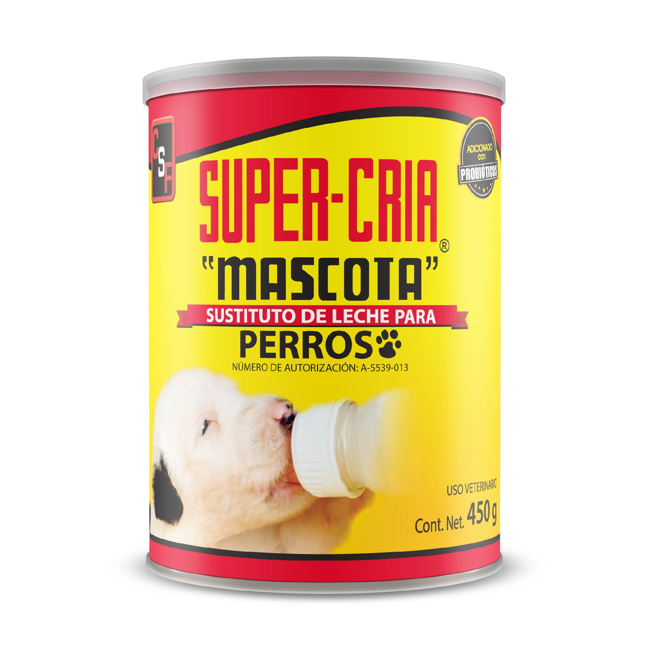 Sustituto de Leche Vitaminado para Perros Super-Cris en Lata 450g ...