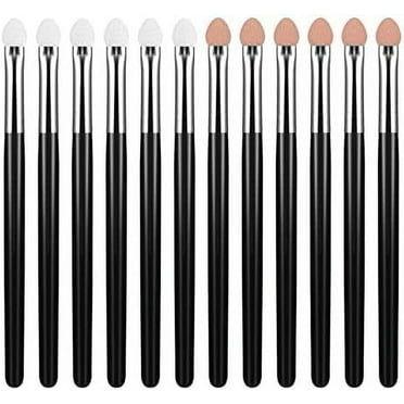 LASHALL 120-Piece Disposable Dual-Sided Eyeshadow Applicators with Long ...