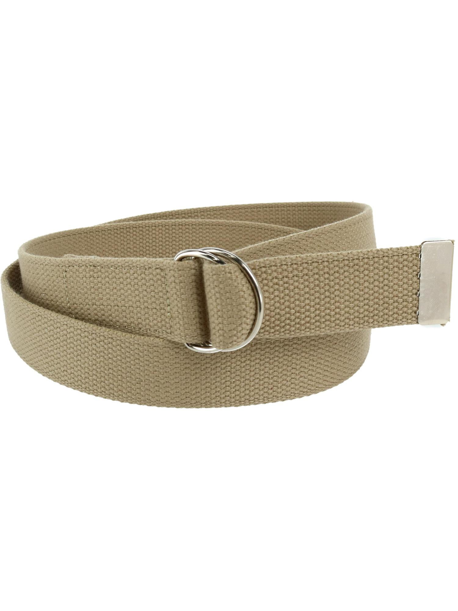 CTM - CTM® Cotton Web Belt with D Ring Buckle - Walmart.com - Walmart.com