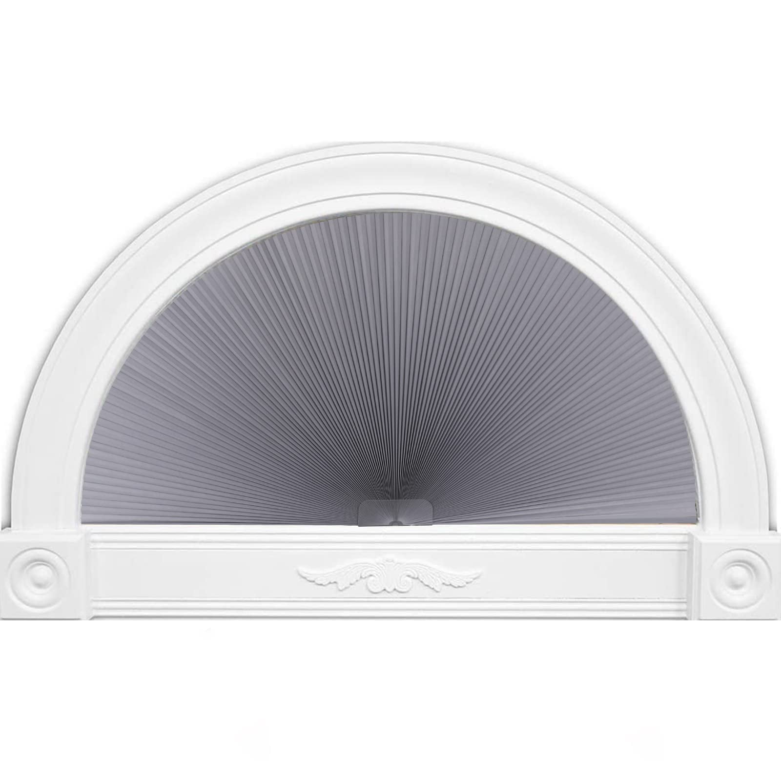 Click here for Luckup Arch Window Shades Half Circle Blackout Cel... prices