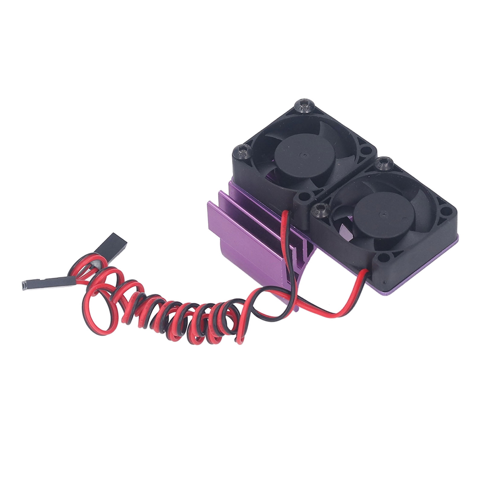RC Car Heat Sink, DC 5V RC Motor Cooling Fan Group Double Fan RC High ...