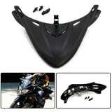 Motorcycle Front Beak Extension DL650 2-17 Motorbike (Black) - Walmart.com