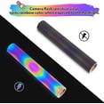 Black Holographic Reflective Adhesive Vinyl Flashlight Vinyl for DIY ...
