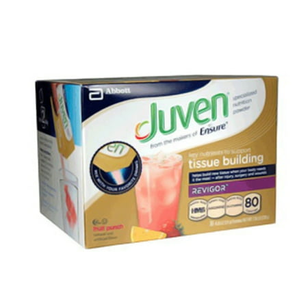 Abbott Nutrition Juven Revigor Tissue Building Fruit Punch Flavored ...