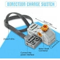 4pcs Technic-Motor Power-Function Kit AA Battery-Box-Switch-Light ...