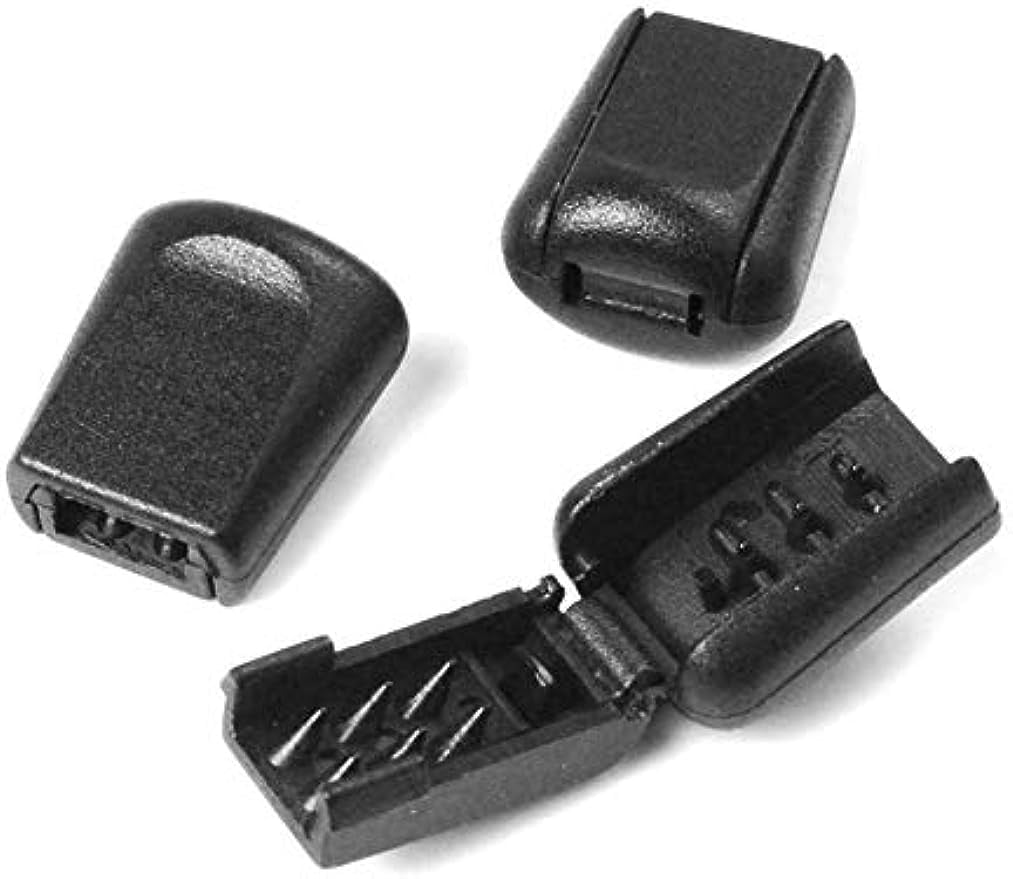 50pcs pack Zip Clips Rope Buckle Zipper Pull Cord Lock Cord End Stopper ...