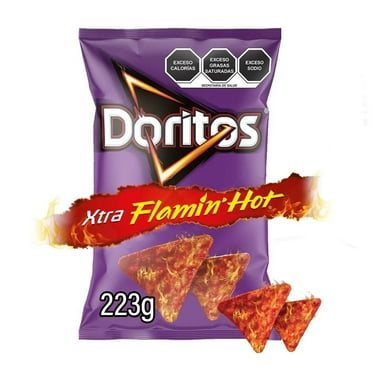 Papas fritas Sabritas Xtra Flamin' Hot sabor queso chile y limón 160 g ...