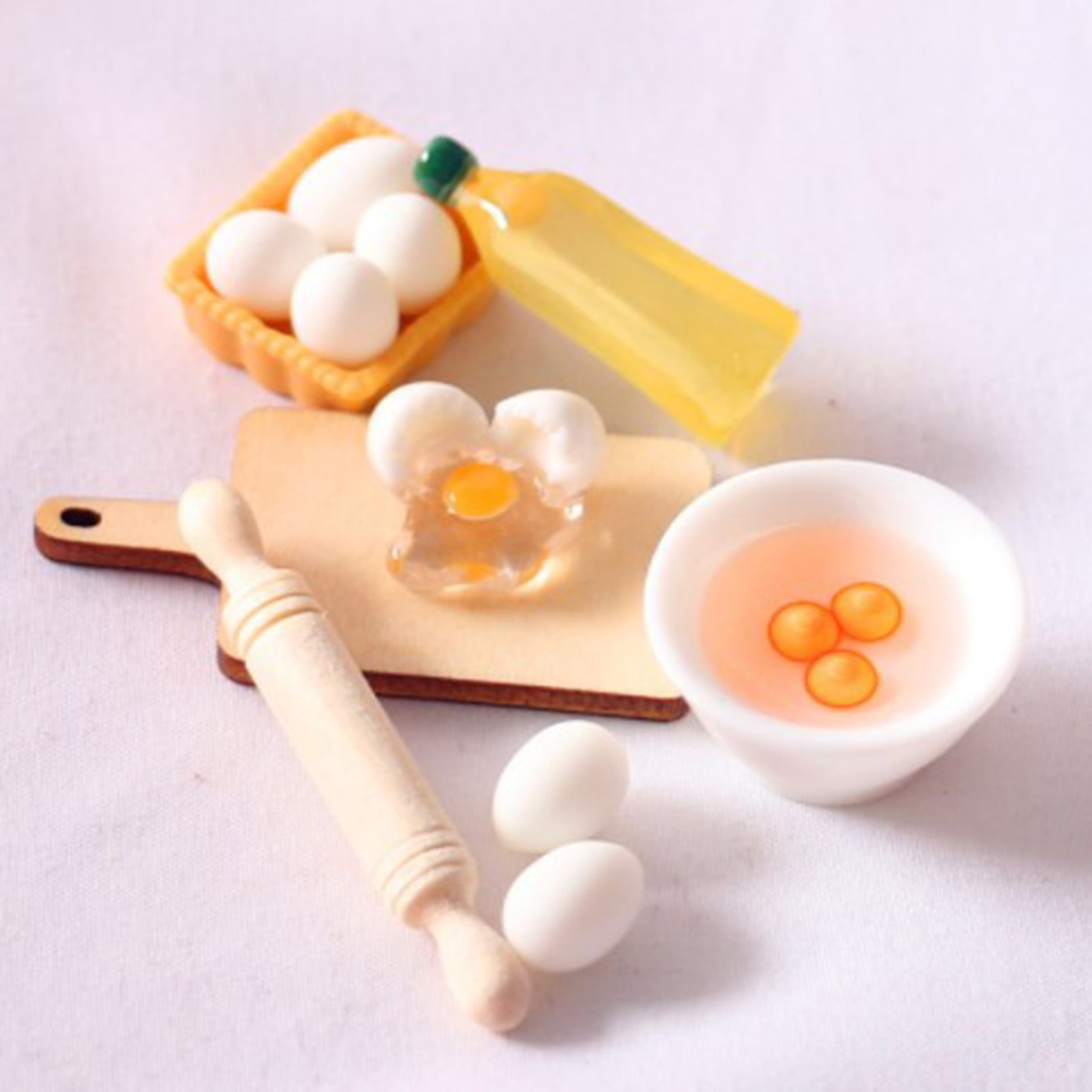 Wirlsweal 1 Set Mini Egg Exquisite Highly Simulated Fine Workmanship Good Craftsmanship Anti ...