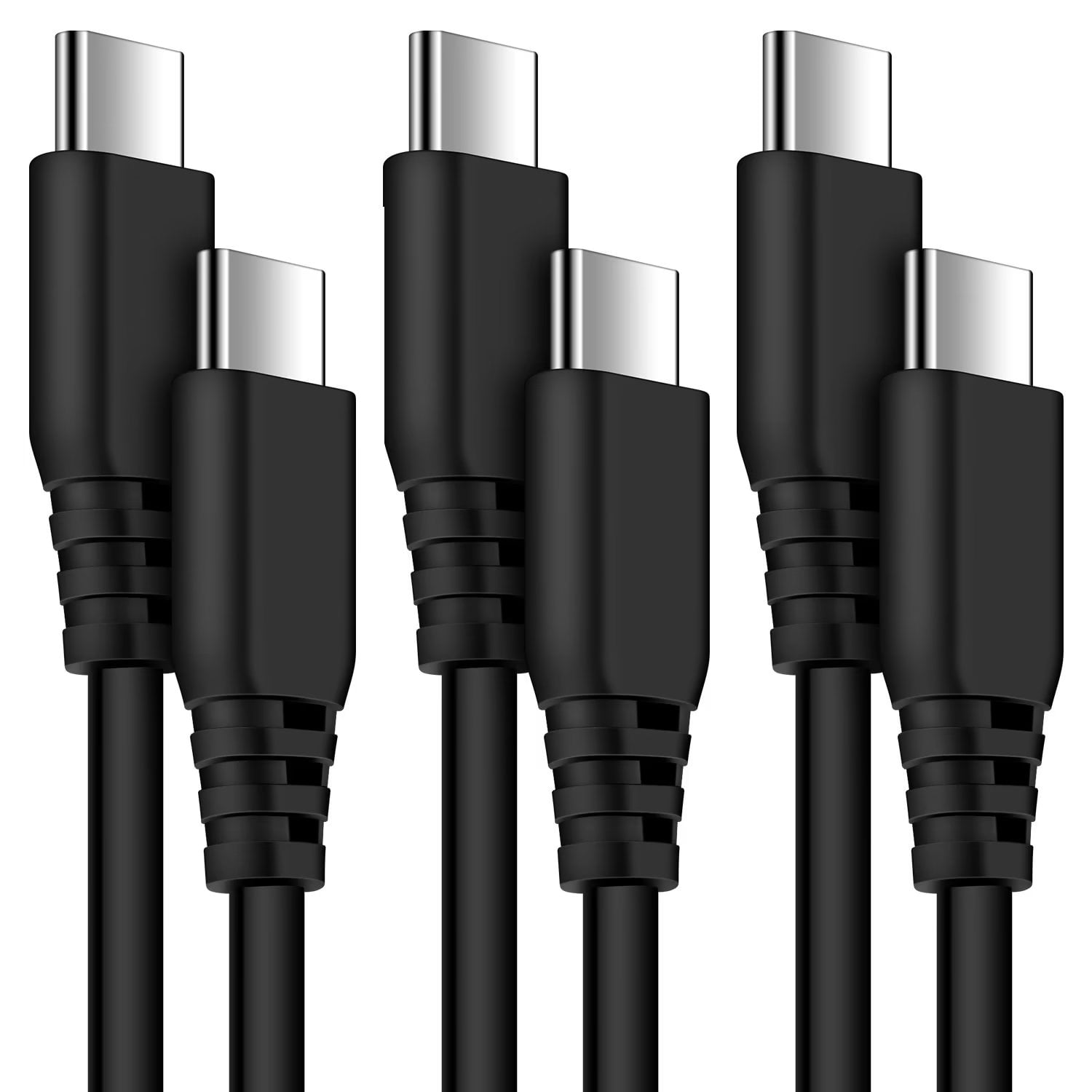 USB C Cables,USB C to USB C Cable 10ft 3 Pack FiveBox Android PD Fast ...