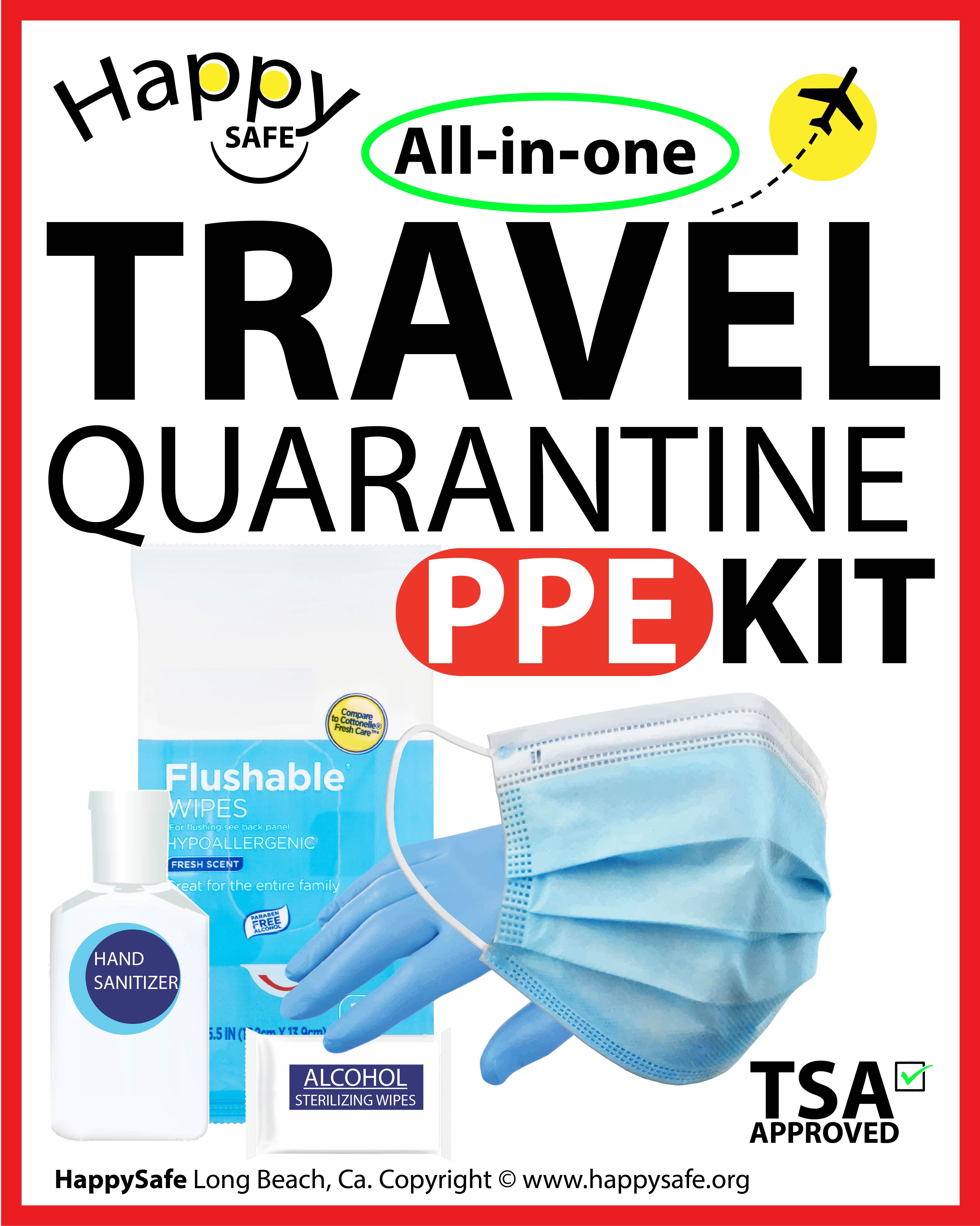 Travel Quarantine PPE Kit - Walmart.com