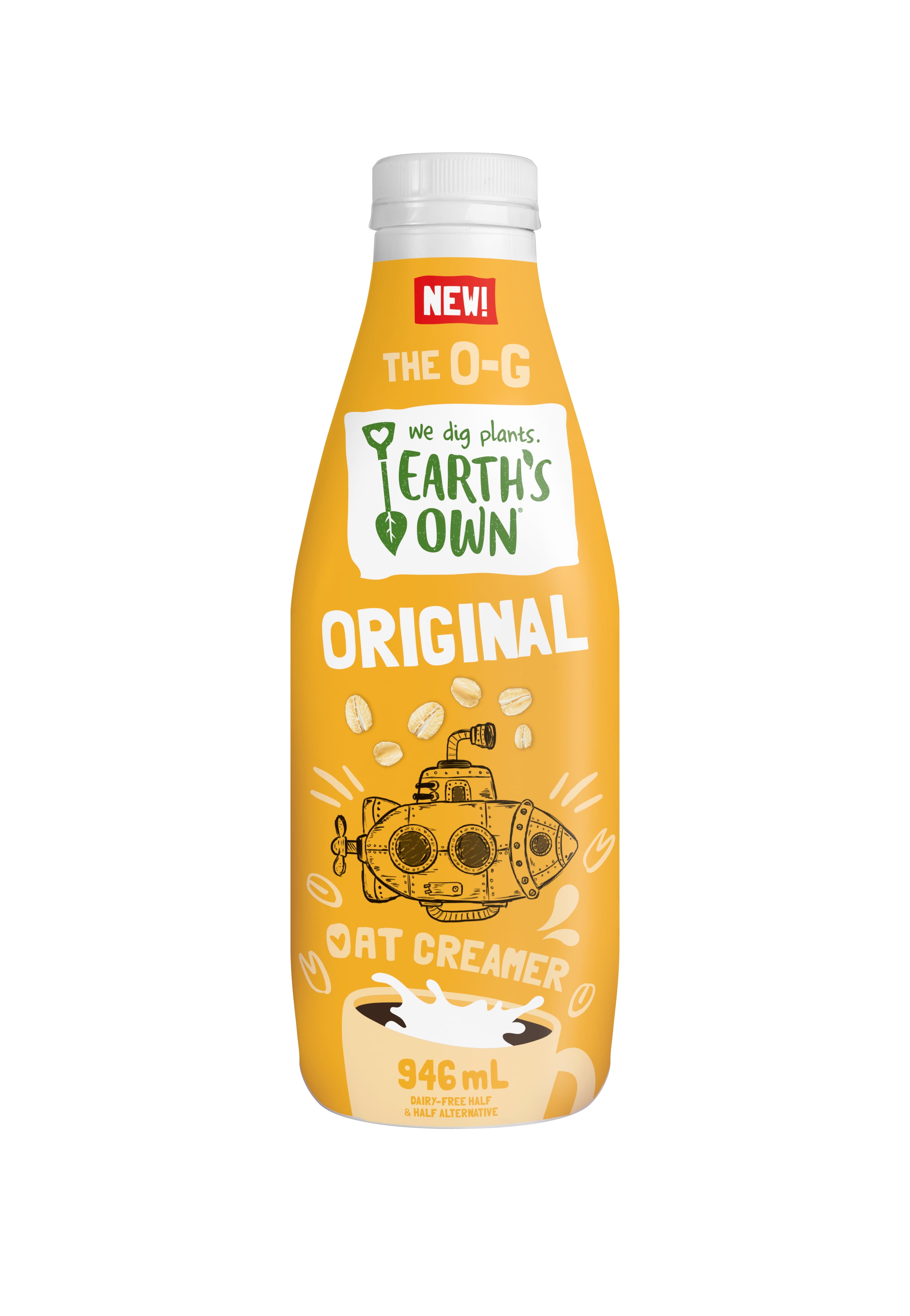 Earth's Own Oat Coffee Creamer Original 946ml - Walmart.ca