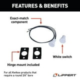 Lippert Components 379400 Magnetic Door Switch (3/4" Core Round ...