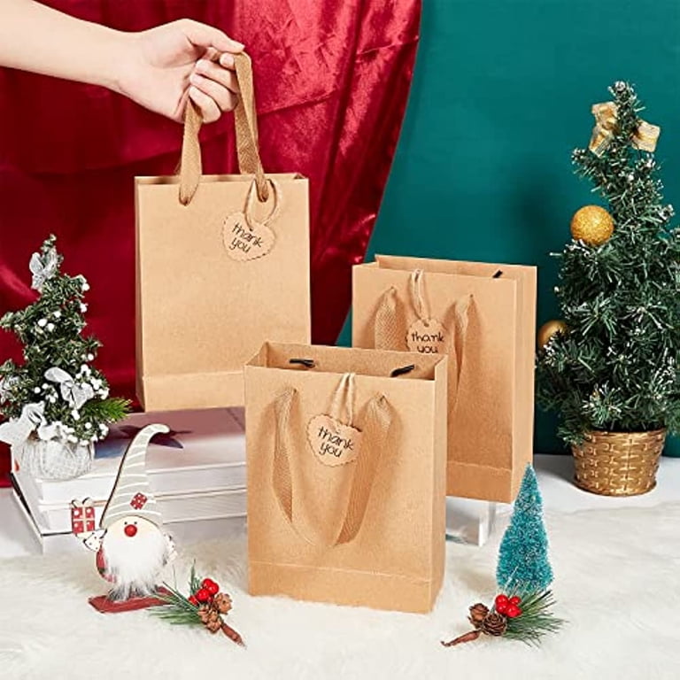 Small Brown Paper Favor Bags Birthday Gift Packing Bags | Gift