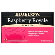 Bigelow Tea Raspberry Royale Black Tea Bags - Hot Fruit Flavor, 20 ...