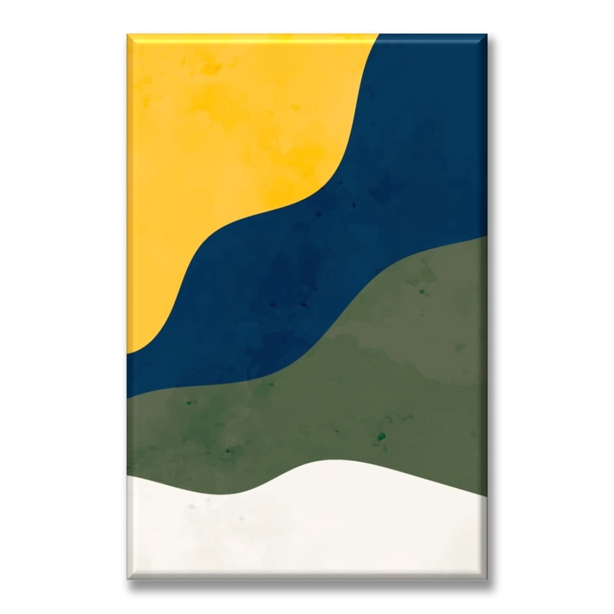 Cuadro Canva Listo Para Colgar Tipo Galería Ondas Y Tonalidades 40X60 ...