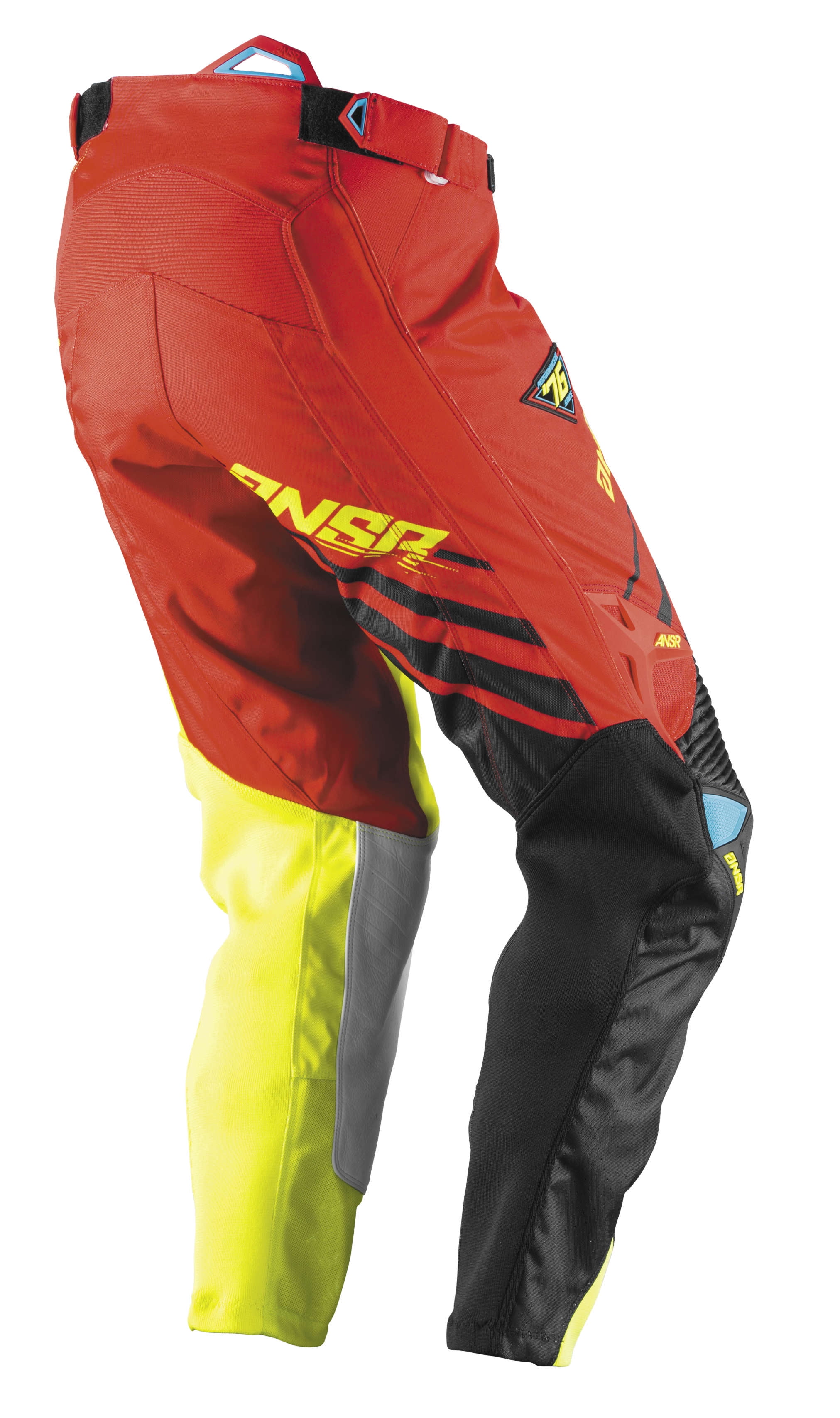 Answer A17 Alpha Pants Red/Acid/Black 36 471870 - Walmart.com