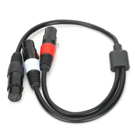 Cergrey 3‑Pin Double XLR Female Cable,JORINDO JD6077 5‑Pin XLR Female To 3‑Pin Double XLR Female ...