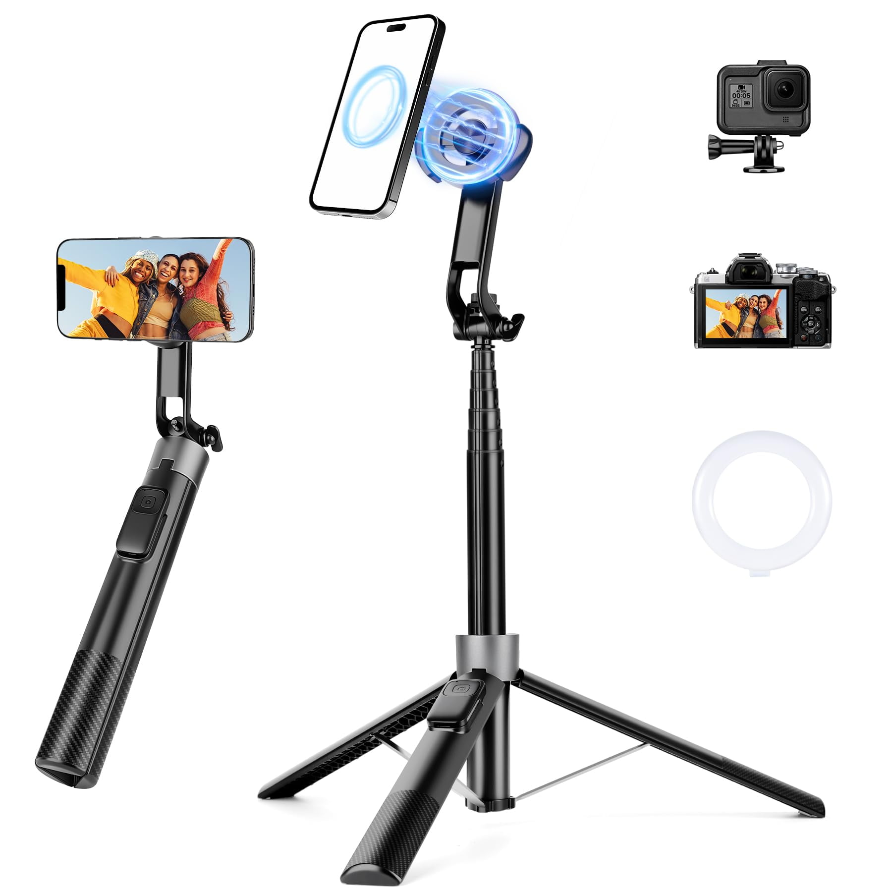 Click here for Victiv 70 Magnetic Phone Tripod  Selfie Stick Trip... prices