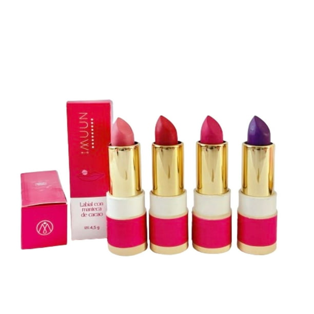 Biomuun Bálsamo labial con color (4.5g) protector labial con Vitamina E ...