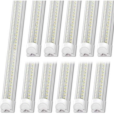 25 Pack,LED Shop Light, 4FT LED Light Fixtures, 60W 6500LM 6000K Cool ...