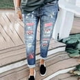 fvwitlyh Tummy Control Jeans for Women's Ripped Boyfriend Jeans ...