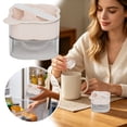 4PCS Reusable Ice Cubes Making With Easy Fill Lid And Stackable Design ...
