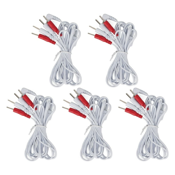 TENS Unit Wire,5pcs Electrode Wire 1 Electrode Wire Electrode Wires ...
