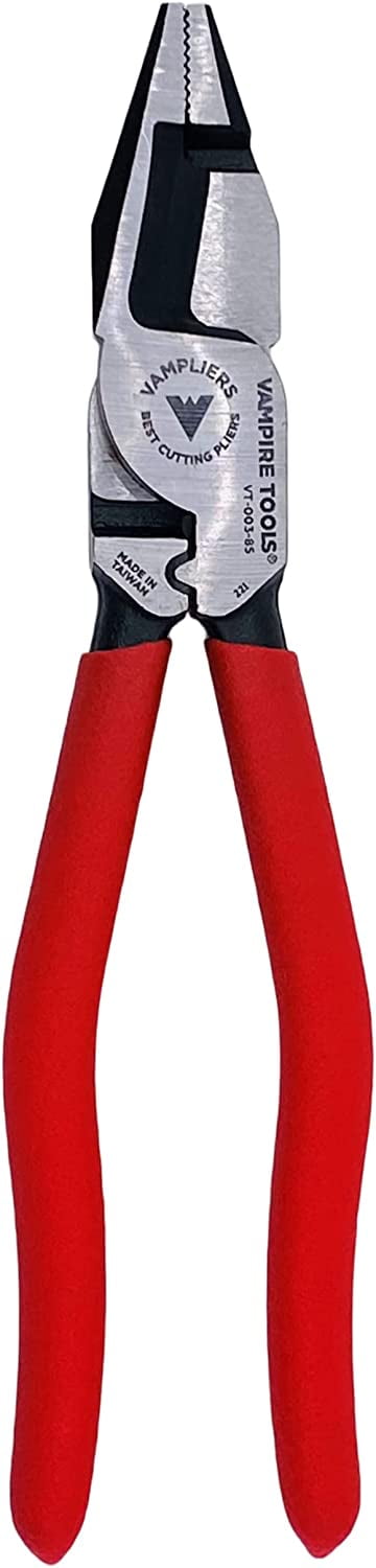 VAMPLIERS VT-003-85 by Vampire Tools, 8.5" Linesman Shearing Pliers ...