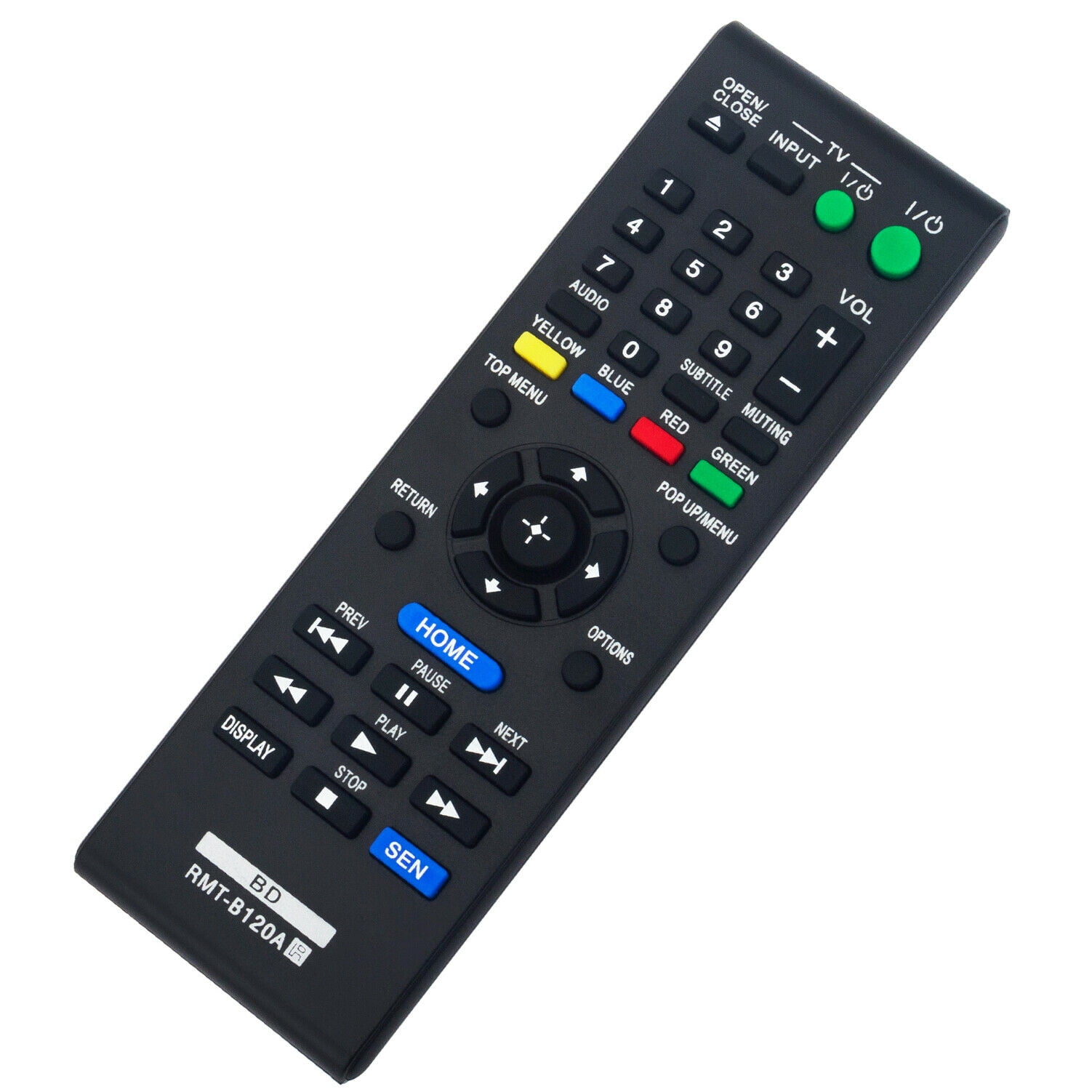 New Remote Control RMT-B120A for Sony Blu-ray Player BDP-S5100 BDP ...