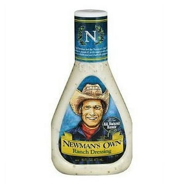 Newman's Own 16 Fl Oz Bottle Ranch Salad Dressing, Healthy Choice, 6 ...