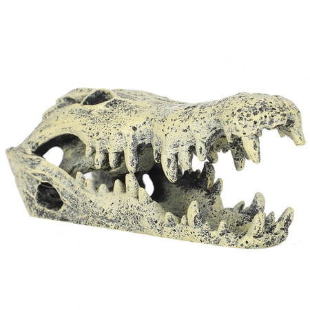 Aquarium Skull Ornament, Resin Fish Tank Skull Ornament Fish Tank Decor ...