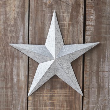 The Hearthside Collection Large Rustic Farmhouse Metal Barn Star ...